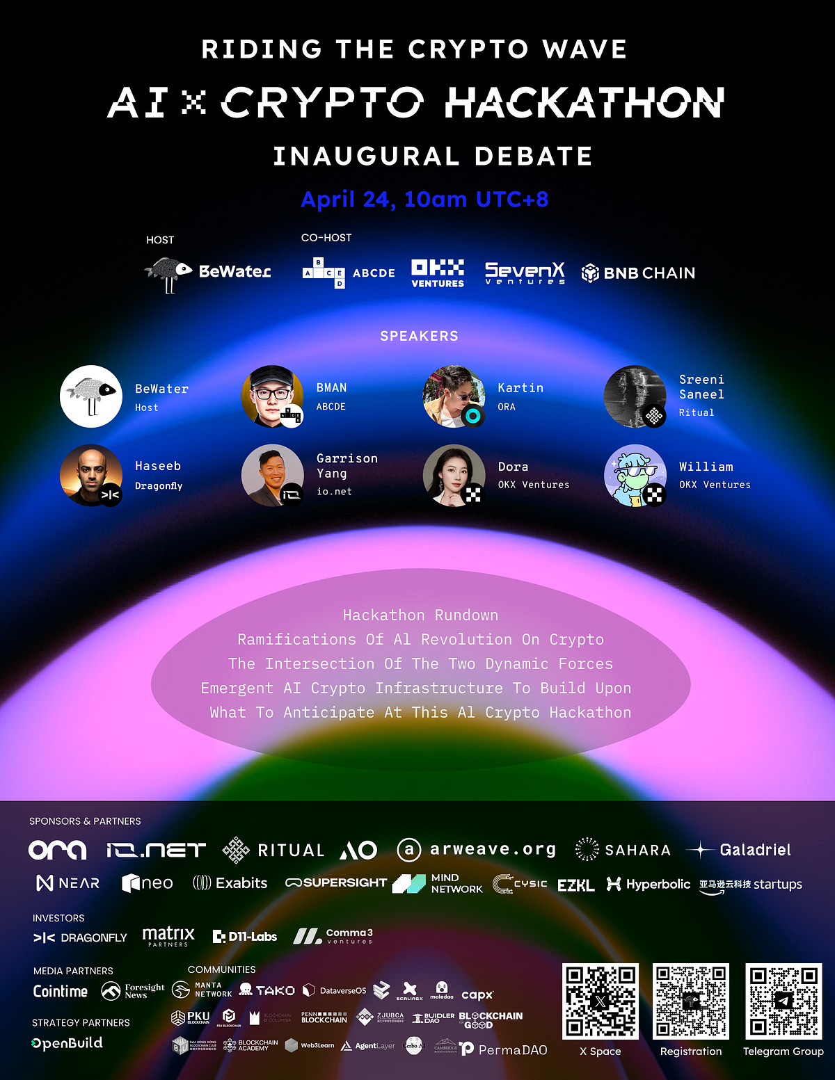 BeWater AI x Crypto Hackathon Inaugural Debate | by BeWater | May, 2024 | Medium