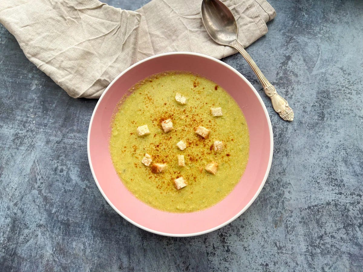 Pea soup-puree in a new version.. The perfect winter soup! Bright… | by ...