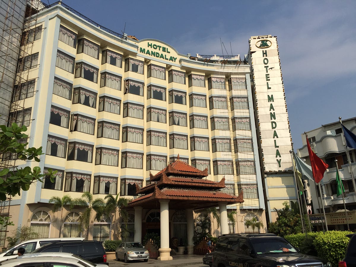 Myanmar (Burma) — Hotel Mandalay, №652,78th Road, Between 37th and 38th ...