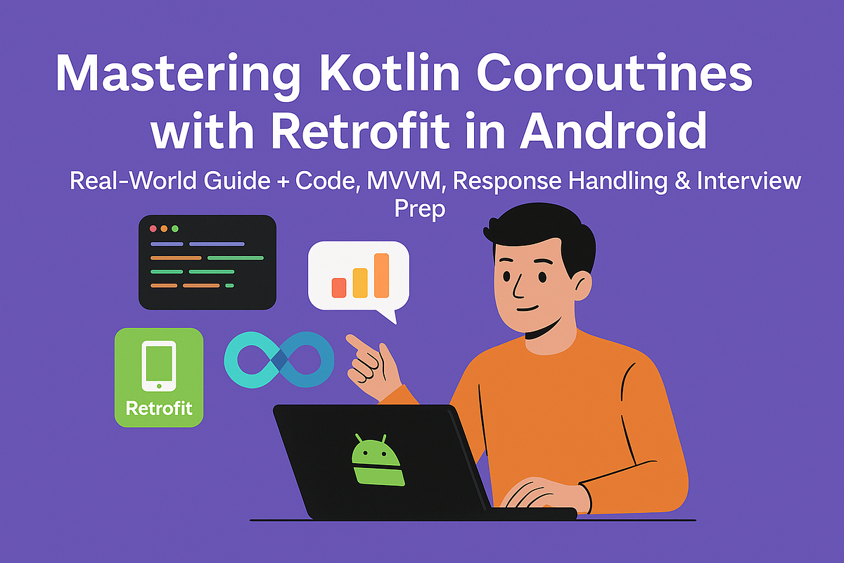 Mastering Kotlin Coroutines with Retrofit in Android: Real-World Guide + Code, MVVM, FAQs ...