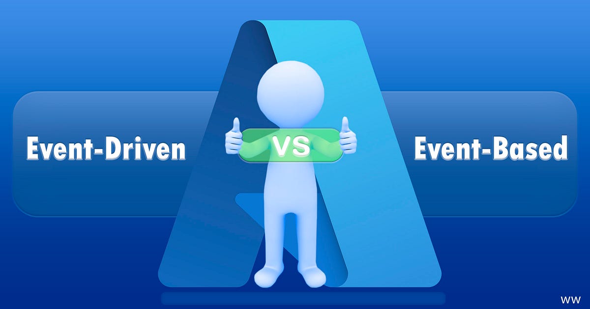 Event-Driven vs Event-Based: A Deep Dive with Azure | by Warley's ...