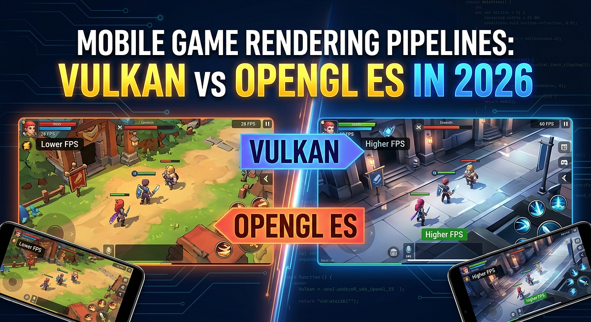 Mobile Game Rendering Pipelines: Vulkan vs OpenGL ES in 2026 | by Max ...