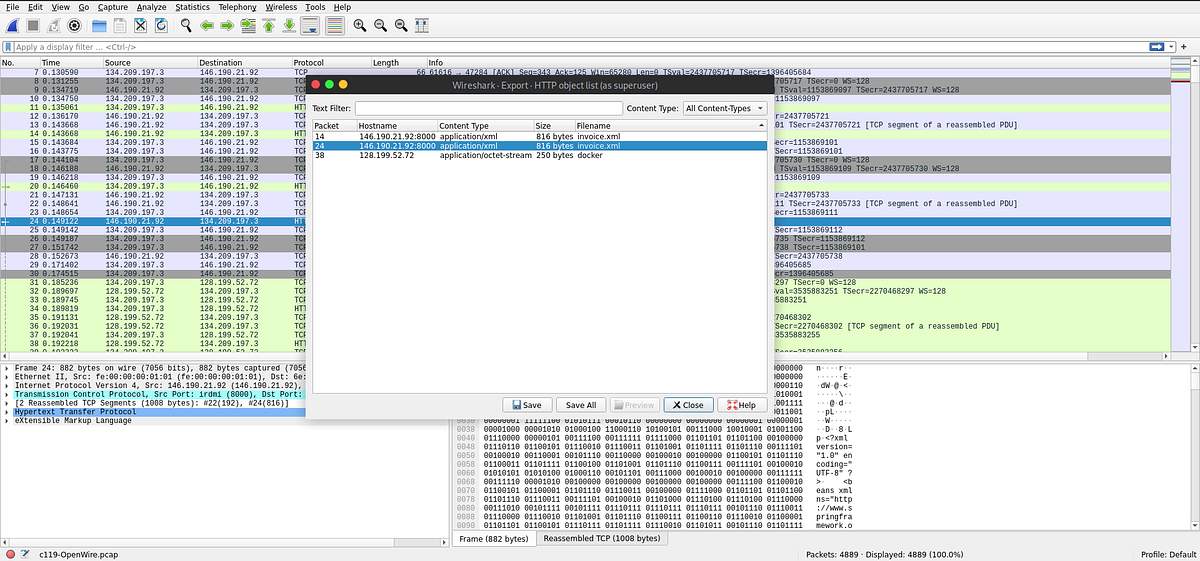 OpenWire Blue Team Lab. I like to start my investigation with… | by Yousef | Medium