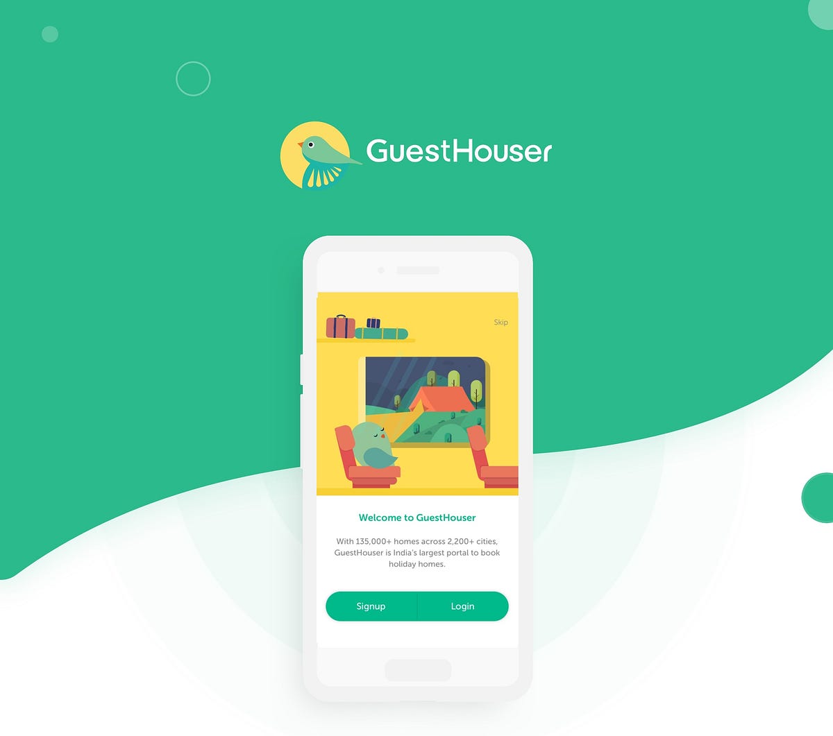 UX Case Study: GuestHouser. With GuestHouser, you’ll never holiday ...