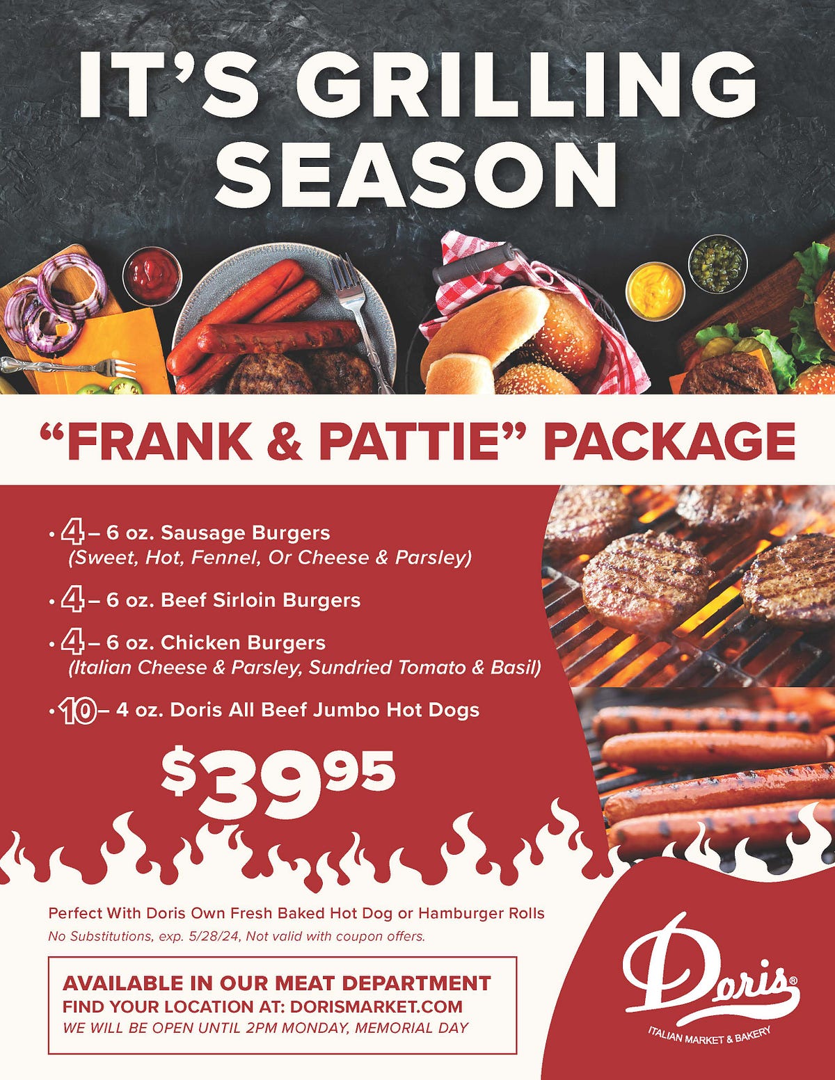 Doris Italian Market Offers “Frank & Pattie” Package For Meat Lovers ...