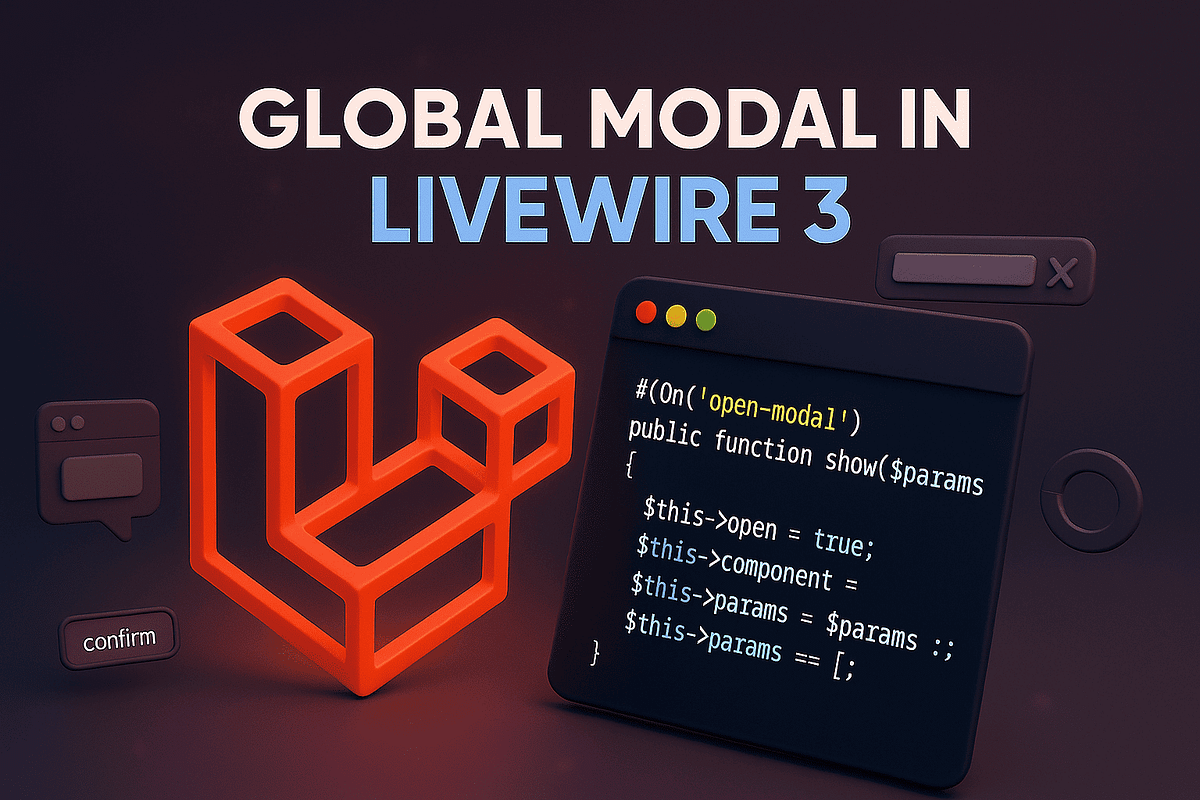 Global Modal in Livewire 3: A Practical Way to Build a Modal You Can Call from Anywhere | by ...