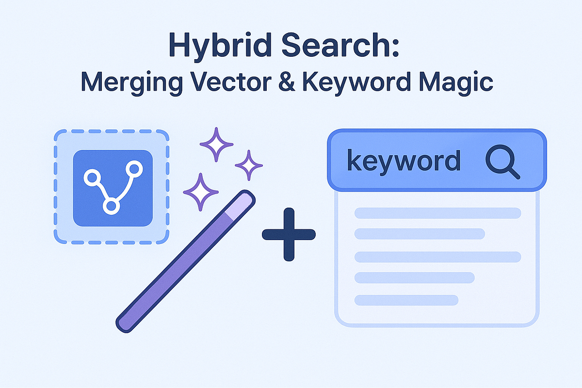 Hybrid Search: Merging Vector & Keyword Magic | by Neurobyte | Medium