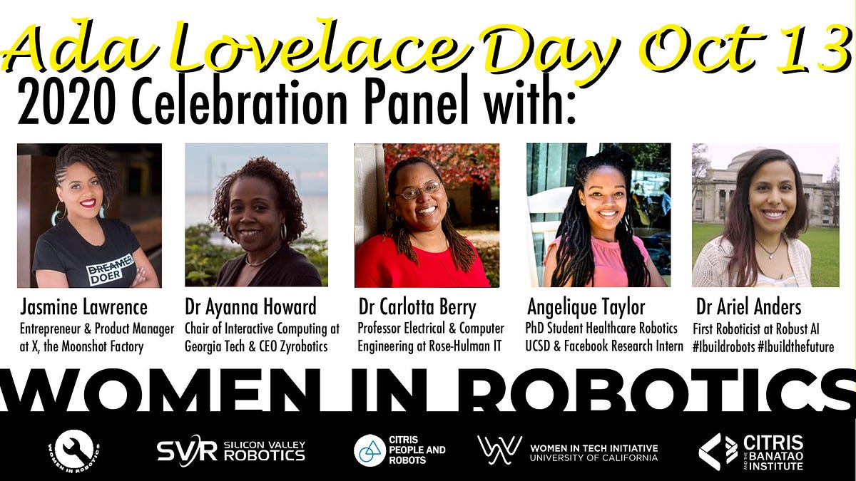 Women in Robotics panel celebrating Ada Lovelace Day | by Andra Keay ...