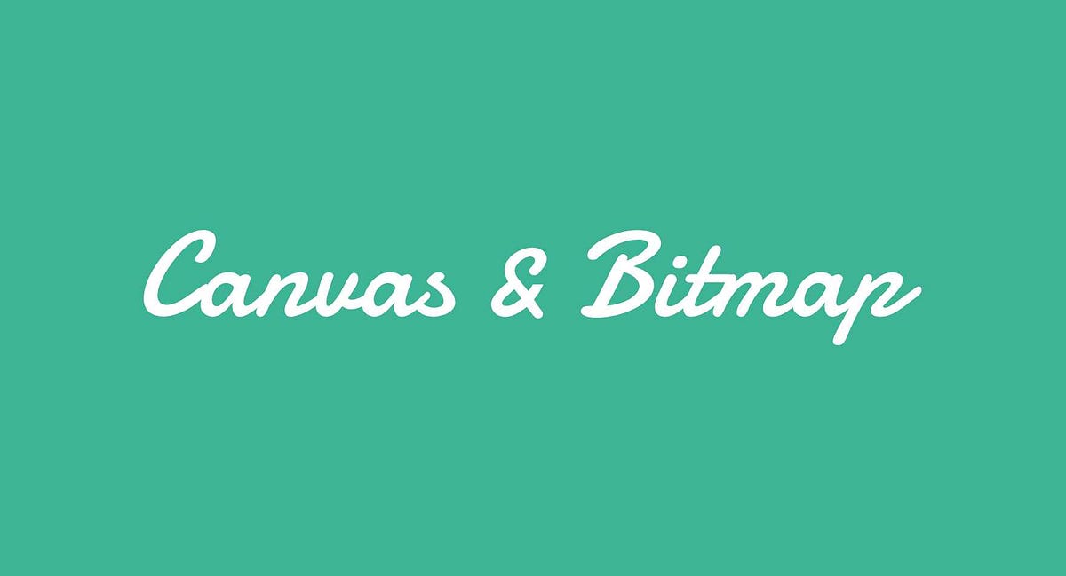 What The Canvas! Understanding Canvas and Bitmap in Android | by Rohit ...