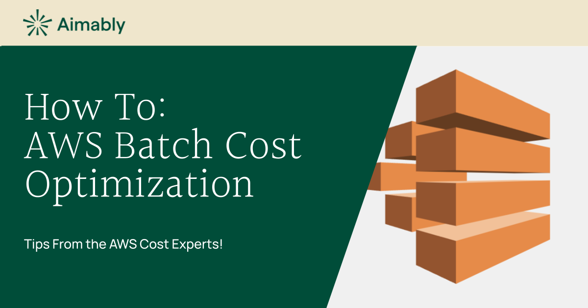 How To: AWS Batch Cost Optimization | by Claire Milligan | Medium