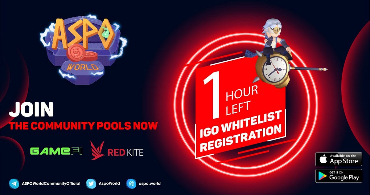 ⏱1 HOUR LEFT — JOIN COMMUNITY POOLS NOW ️‍🔥 - ASPO World - Medium