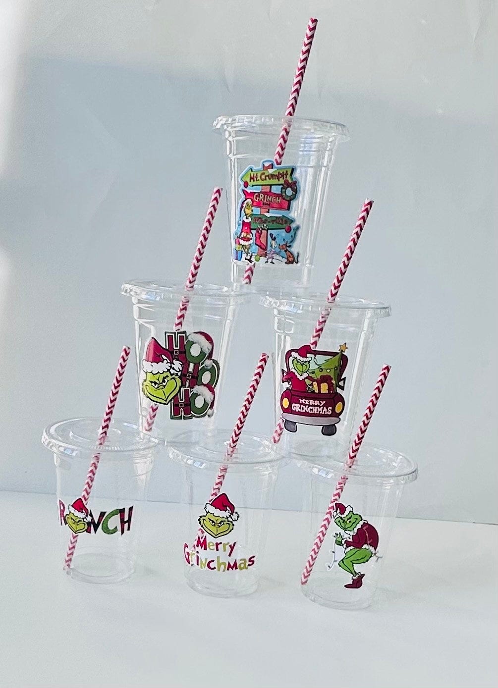 Grinch, Party, Christmas Cups, Christmas party Cups, Christmas party ...