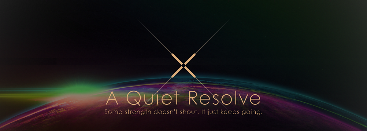 A Quiet Resolve. Some strength doesn’t shout. It just… | by weshq | May ...
