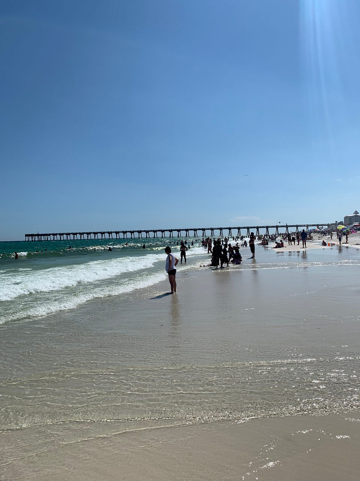 No Beer at the Beach. The same destination with a much… | by Brook | Medium