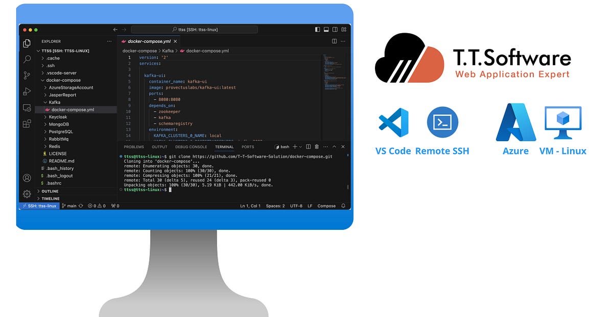บันทึกชีวิตที่สะดวกสบายขึ้นด้วย VS Code Remote SSH | by Ponggun | T. T. Software Solution | Medium