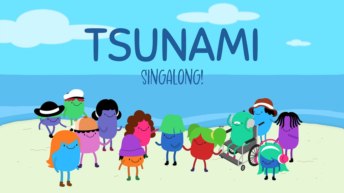 The Tsunami Singalong.. An educational animated singalong for… | by El ...