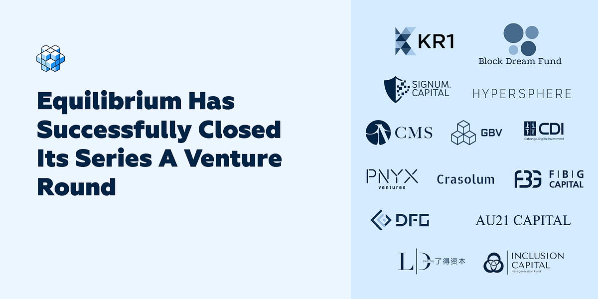 Equilibrium Has Successfully Closed Its Series A Venture Round | by ...