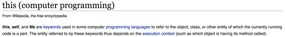 JavaScript: Magic Words – this. Welcome back friends! It’s more than a ...