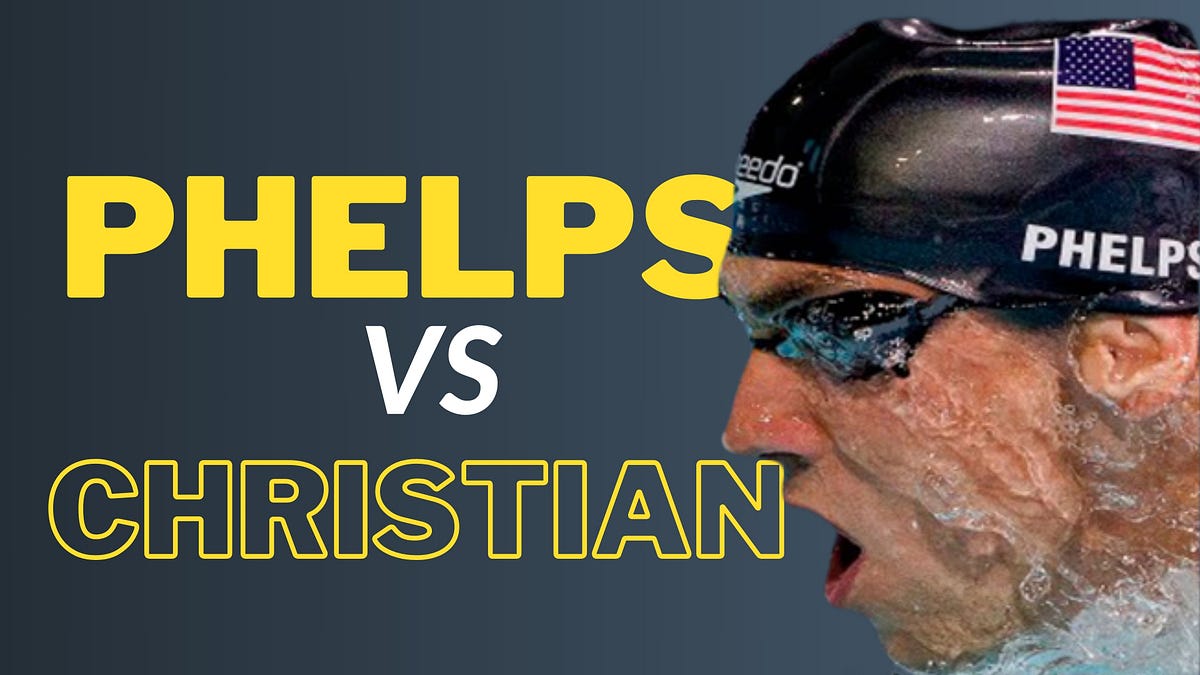 Michael Phelps vs Christian. Michael Phelps, the swimmer, do you… | by ...