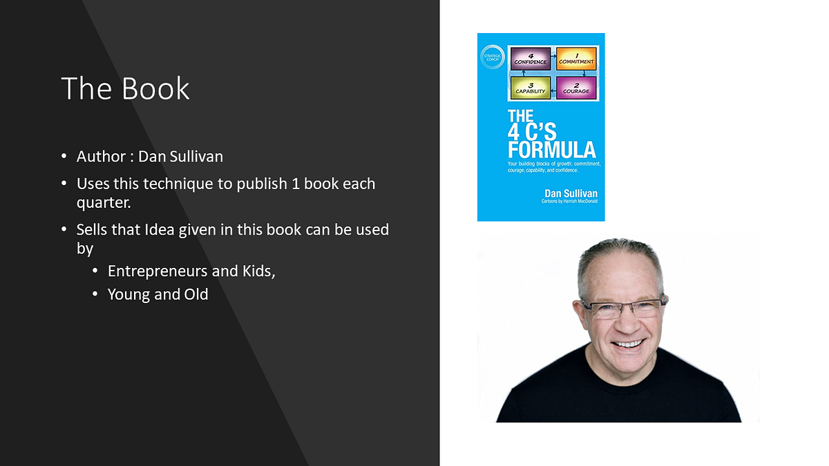 [Book Summary] : The 4C’s Formula | by Viraj Samarasekera | Medium