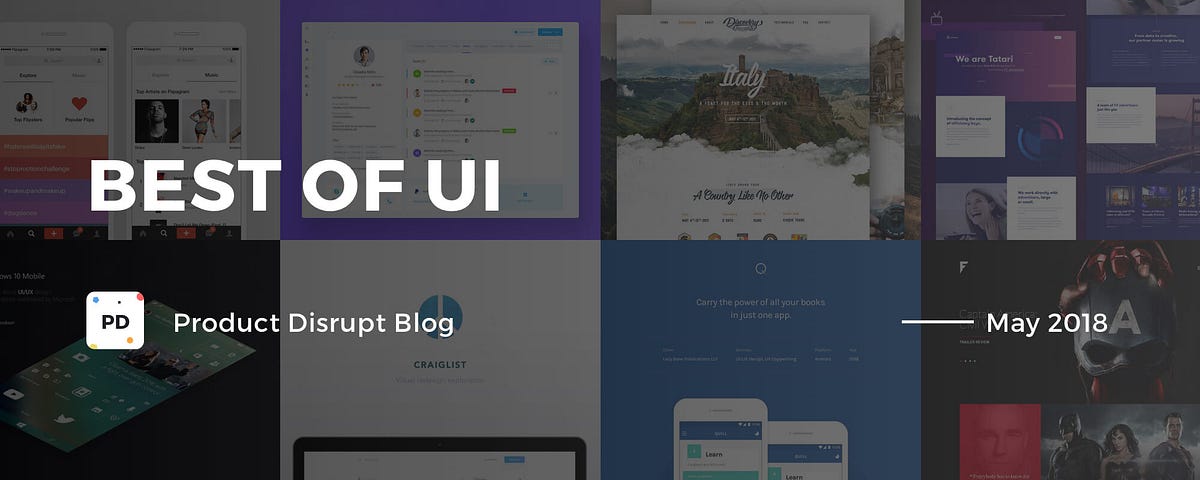 Best of UI — May 2018. Subscribe to our half-monthly… | by Product ...