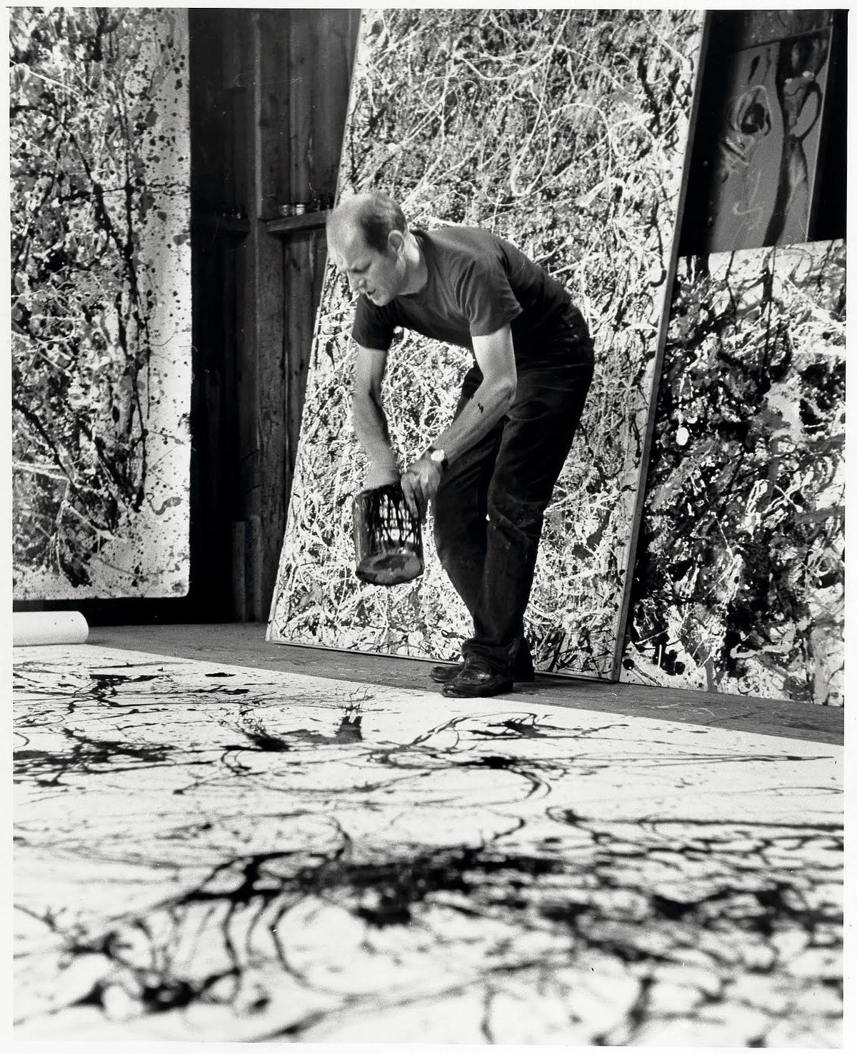 In Which Jackson Pollock Attempts Infinity | by Mike Essig | Other ...