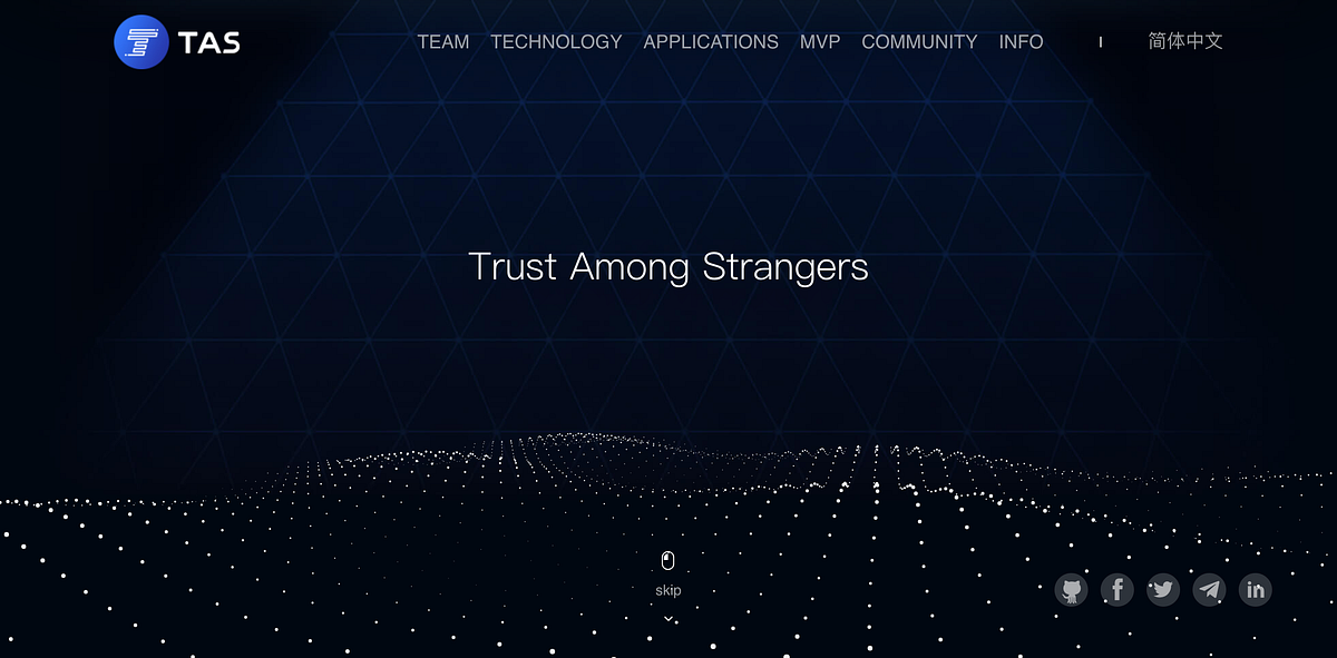 Announcing New TAS Official Website | by Trust Among Strangers ...