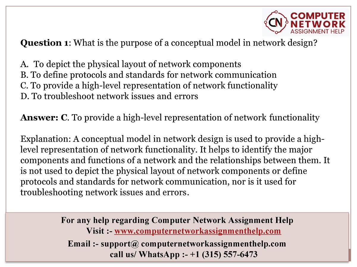 Computer Network Assignment Help. If you’re struggling with your computer… | by Computer Network ...