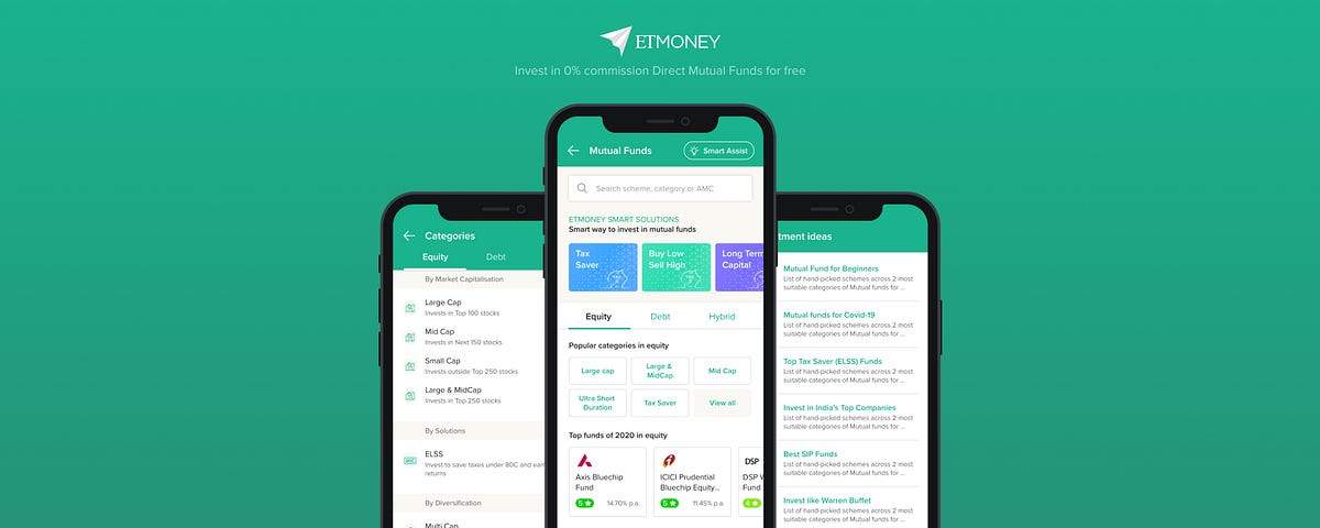 Improving discoverability of Mutual Funds on ETMONEY app | by Chhaviraj ...