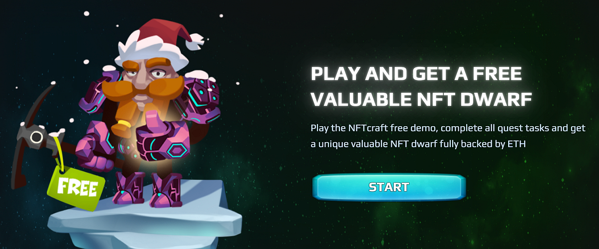 Complete the quest and get a valuable NFT dwarf for free | by NFTcraft ...