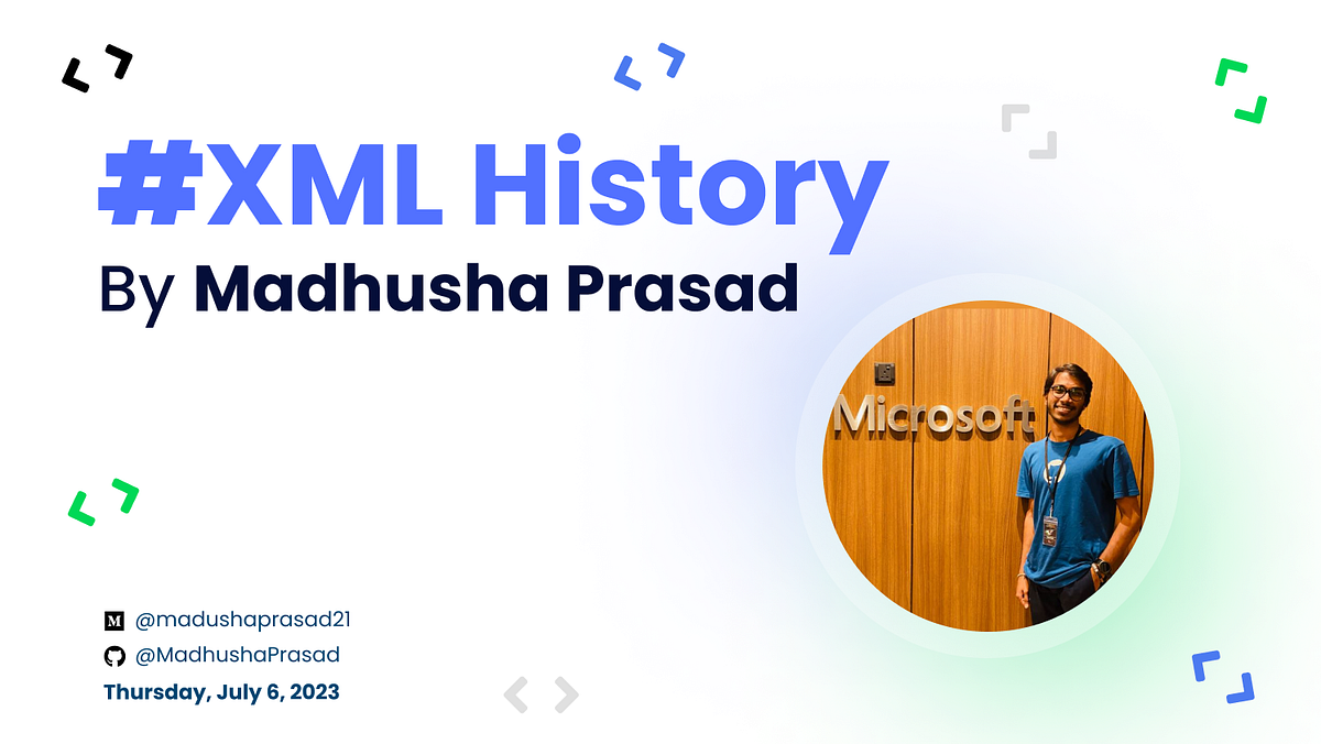 XML History. As a company expands its product range… | by ...