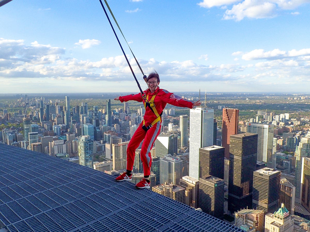 Edge Walk — A scary awesome adventure | by Jenny Williams | Lost in ...