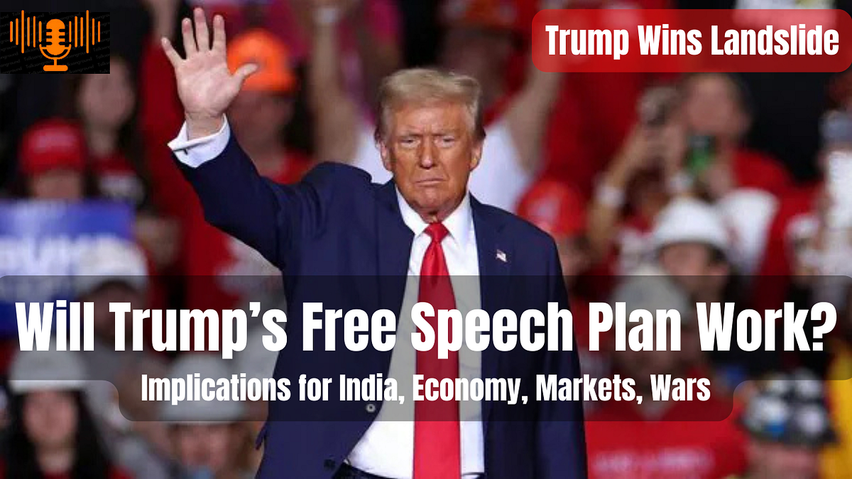 President Donald J. Trump — Free Speech Policy Initiative | by Samit ...