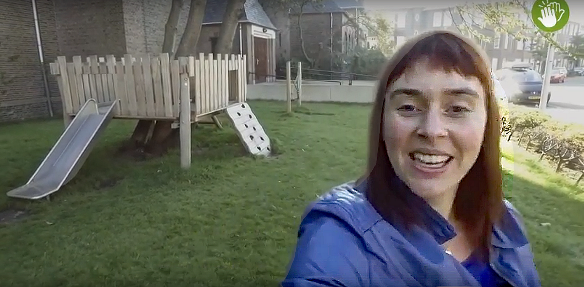 ‘We adopteerden de speeltuin, zodat deze niet vol met hondenpoep kwam ...