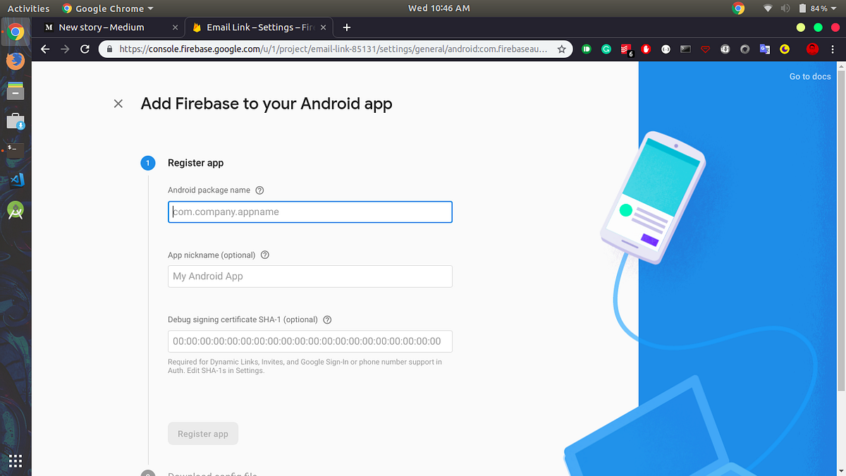 How to implement Firebase Email Link (Passwordless) login in Ionic 4 for Android | by Vivek ...