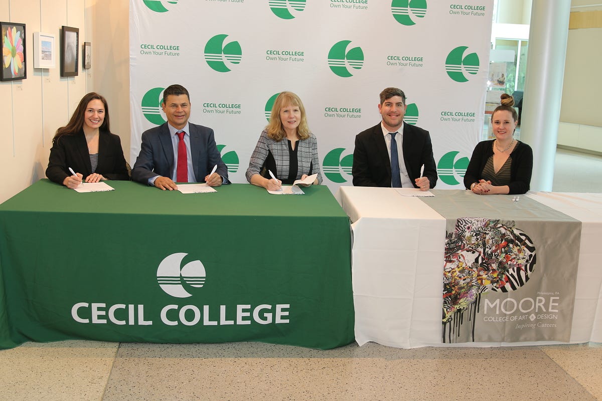 Cecil College creates seamless transfer process to Moore College of A&D ...
