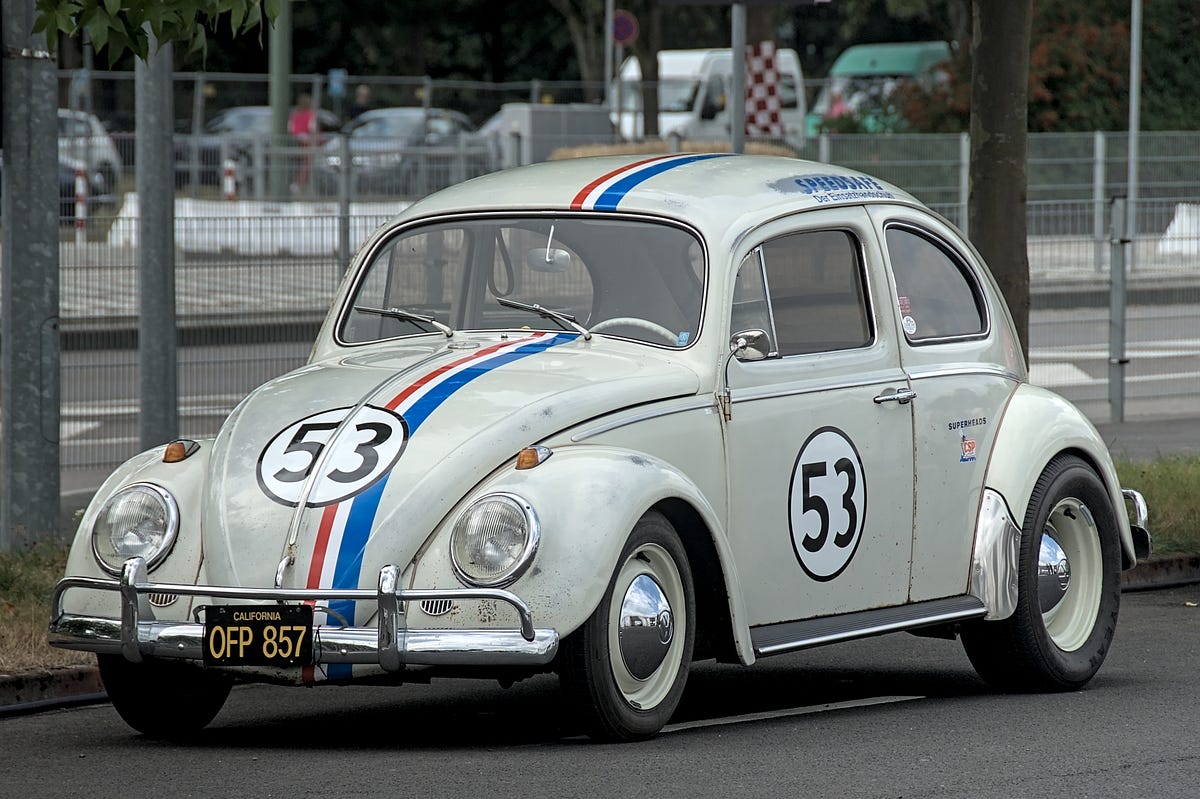 I Found Herbie the VW Beetle. The iconic car from the 1968 Disney… | by ...