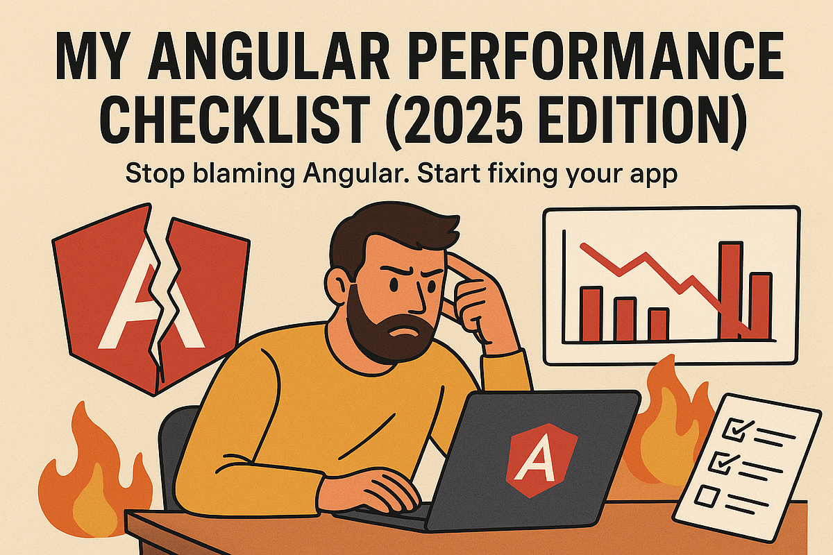 My Angular Performance Checklist (2025 Edition) | by Julia S | Stackademic