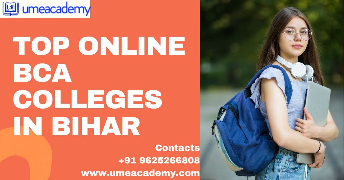 Top Online BCA Colleges In Bihar - Vinay - Medium