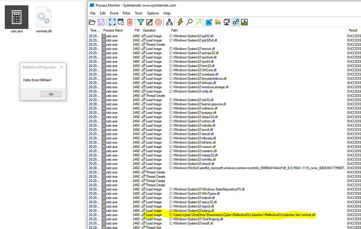 Detecting Dll Hijacking With Sysmon Logs By Polygonben Medium 0281