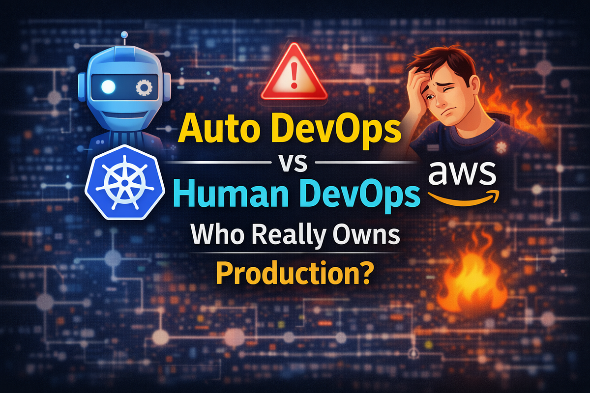 Auto DevOps vs Human DevOps: Who Really Owns Production? | by Giri Babu ...