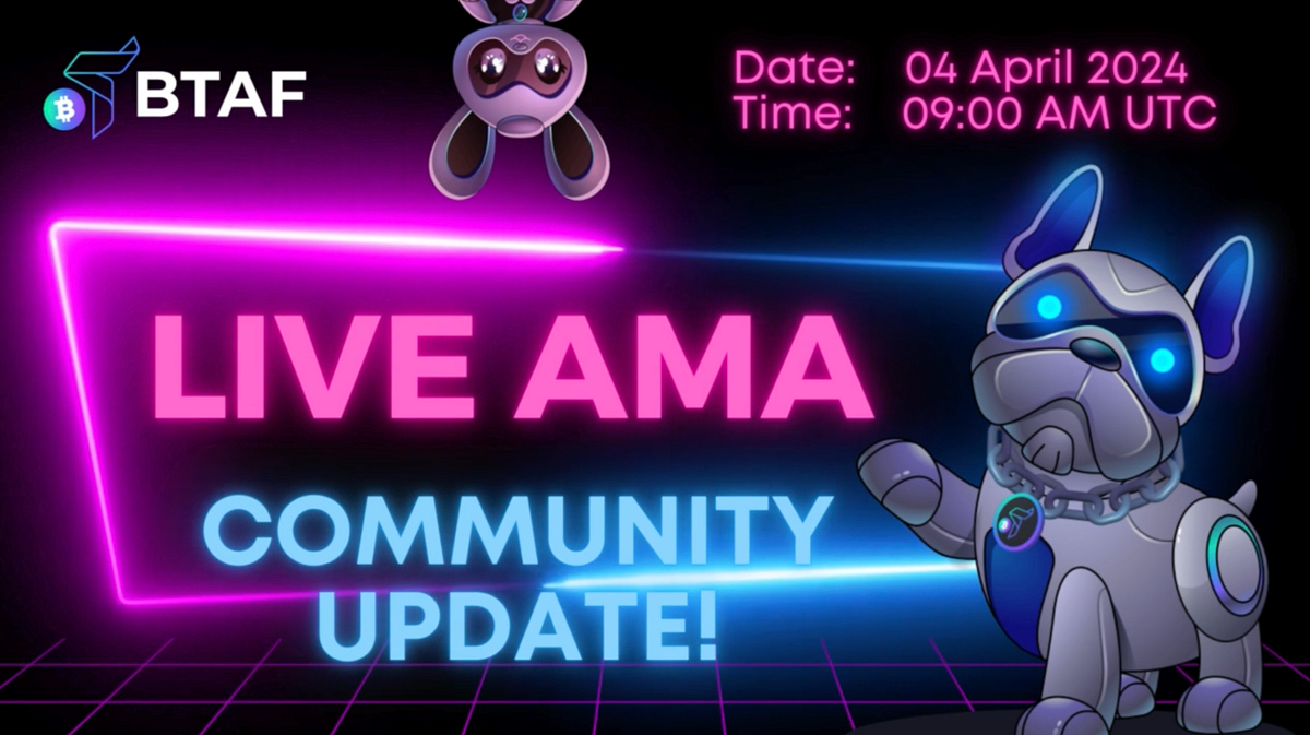 📣 Our BTAF token AMA for April is this week! - BTAF token - Medium
