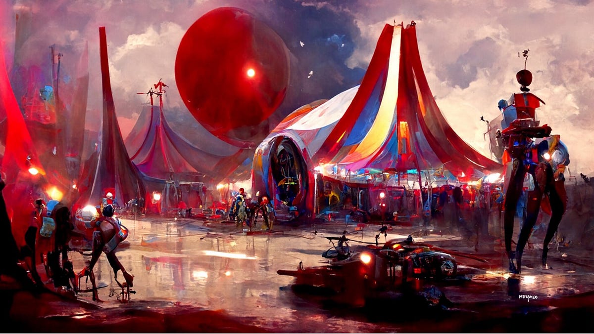 AI Circus: An Aerial Perspective | by Wild Populist | Medium