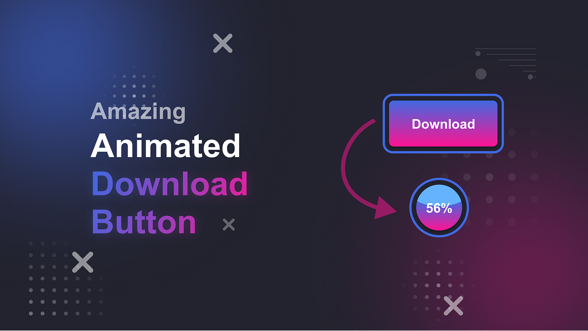 Download Button: Interaction Animation Effects | Medium