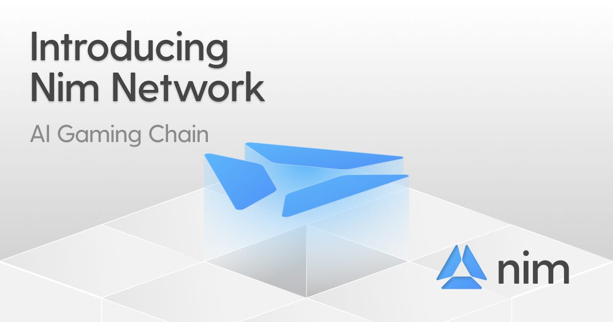 Nim Network- The AI Gaming Chain. Building the Future of Web3 Gaming in… | by NIM Network | Medium