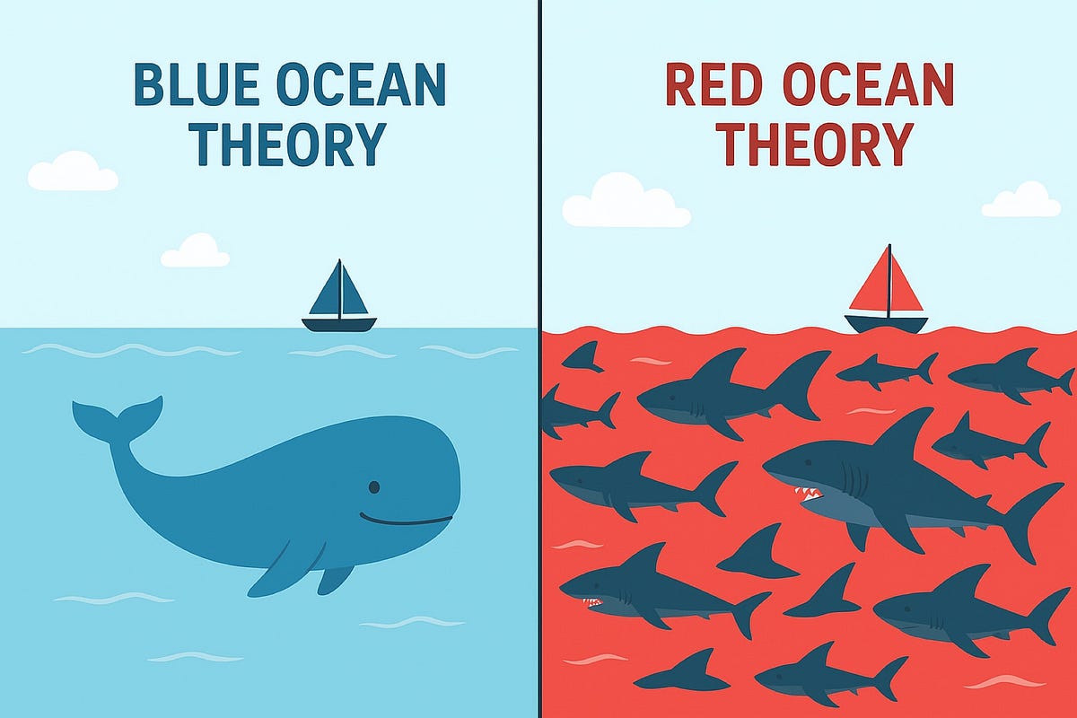 Blue Ocean Theory vs Red Ocean Theory: Finding Your Uncontested Market ...