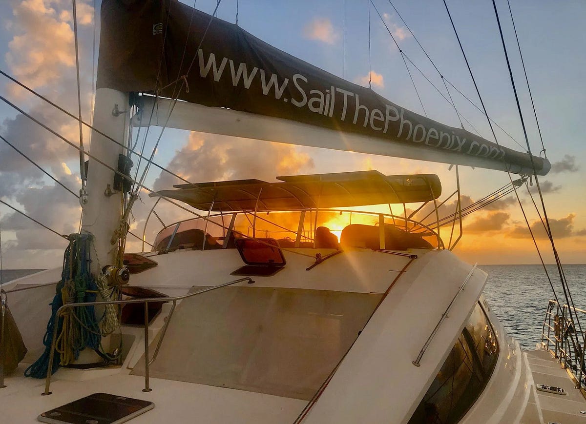 Chasing the Sunset: A Day of Tranquility on a Catamaran Sail in St ...