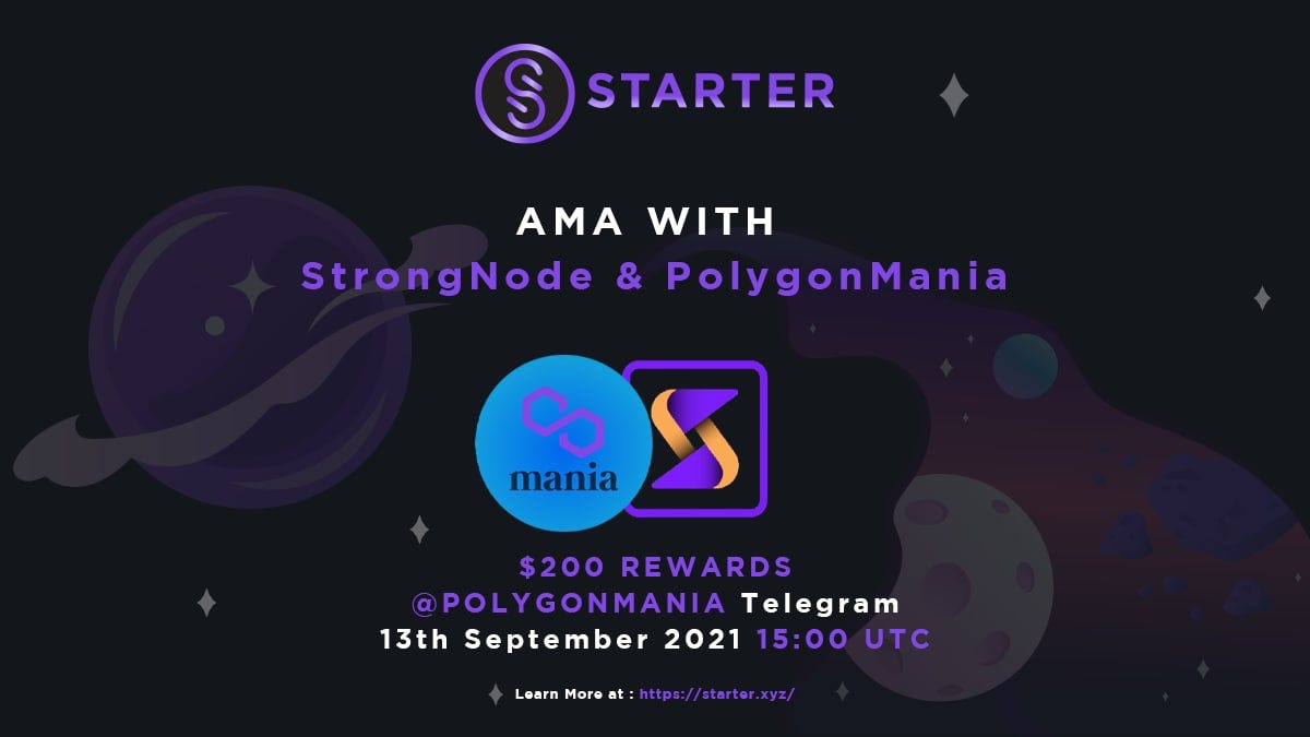 AMA Highlights with Polygon Mania: StrongNode CEO Daniel Saito and CPO Gil Bashan share details ...