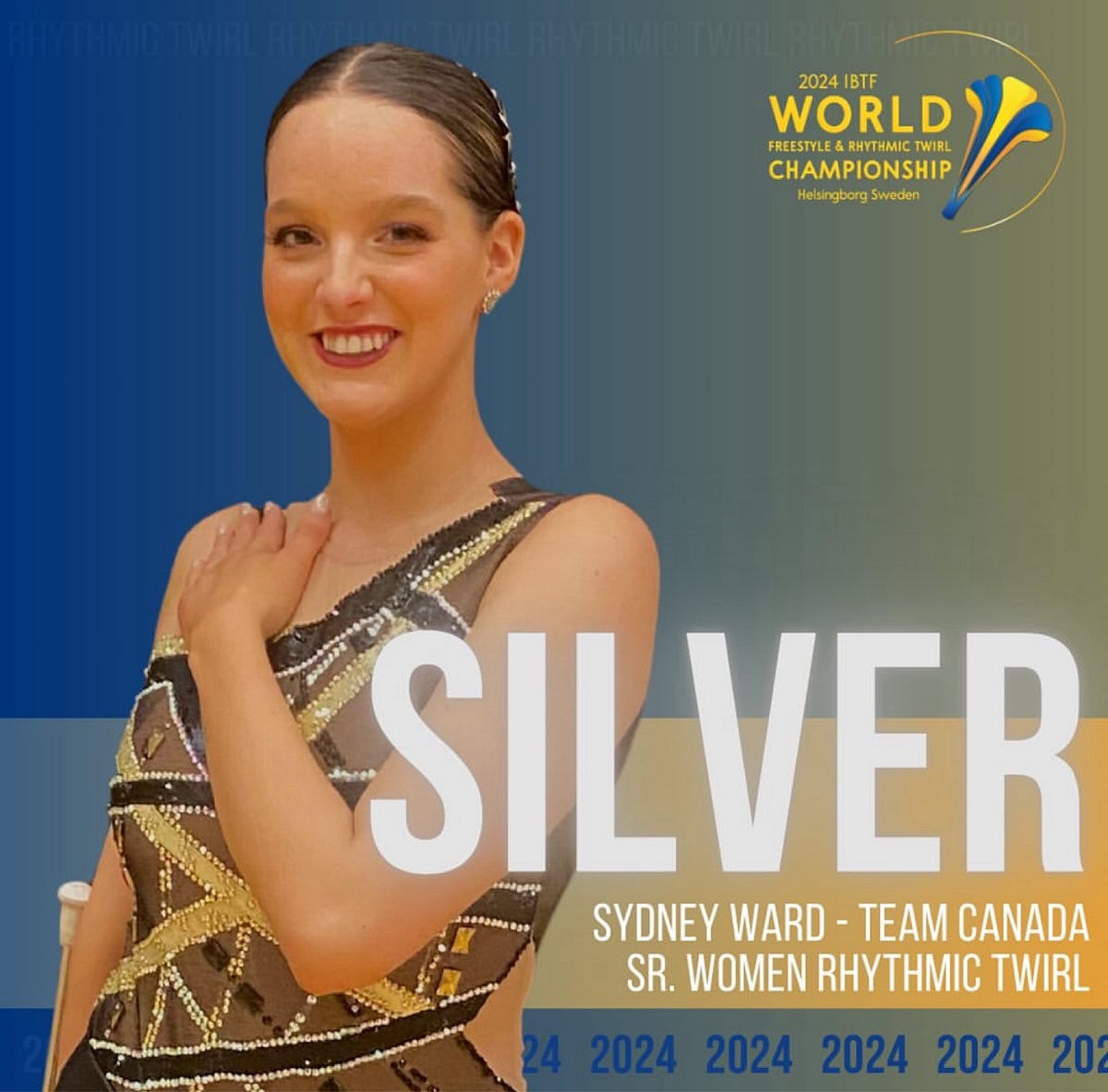 Canadian Baton twirler places second in the World Freestyle and ...