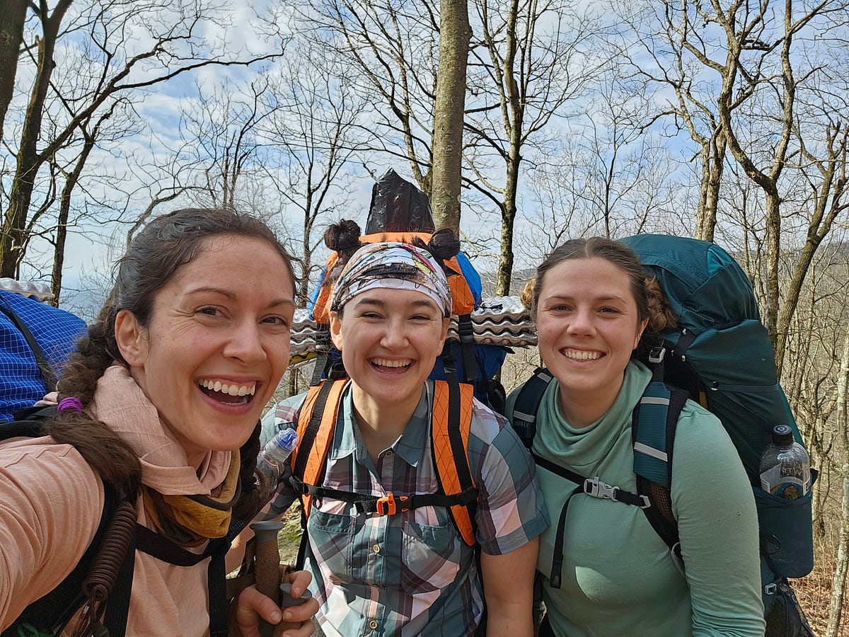 AT Day 3: Hawk Mountain Campsite to Gooch Shelter, mile 15.8 of the AT ...